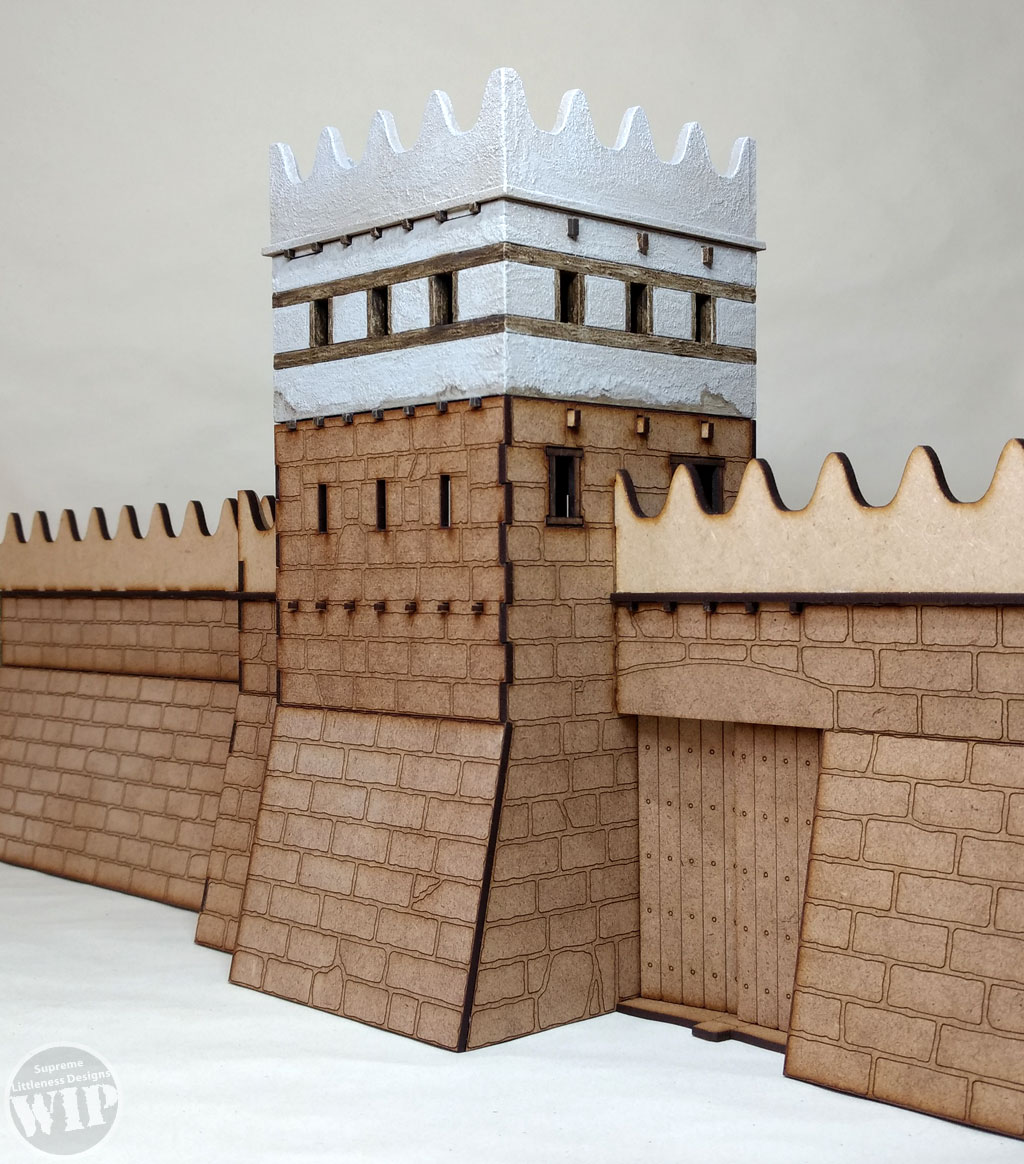 4 : Troy’s South Tower and Gateway – Supreme Littleness Designs Projects